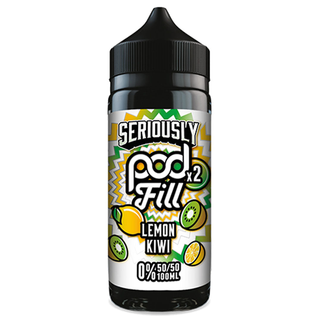 Doozy Vape Seriously Pod Fill X2 0mg 100ml – Vapin Loud