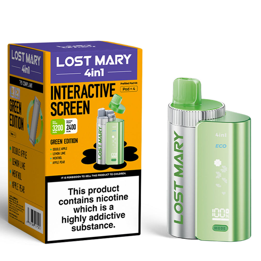 Lost Mary 4in1 2400 Pod Kit | London Vape Wholesale