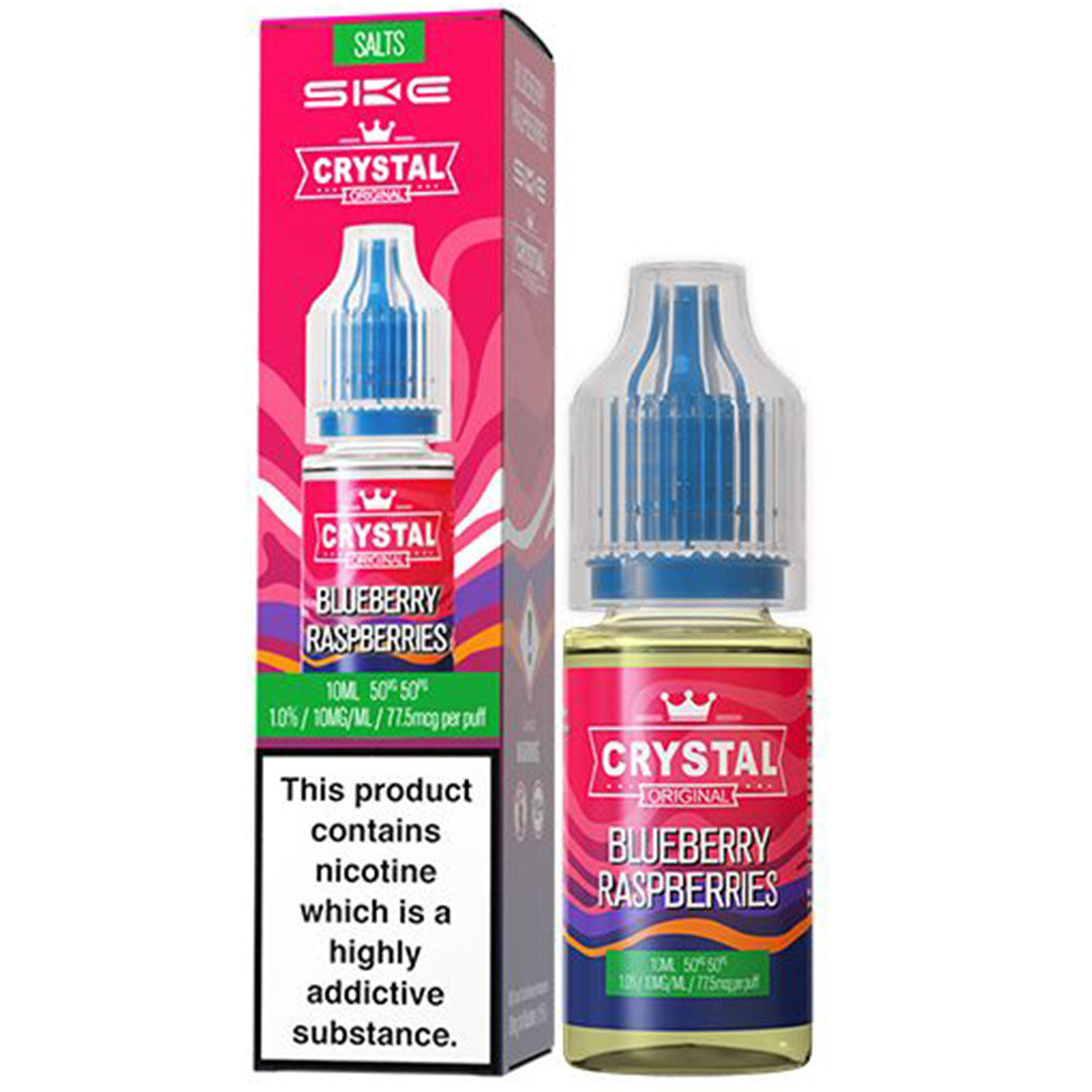 Blueberry Raspberries By SKE Crystal Original Salts V2 10ml – Vapin Loud