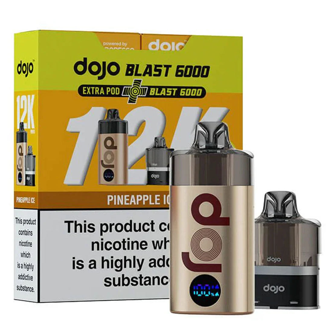 Vaporesso Dojo Blast 12K Bundle 10mg – Vapin Loud