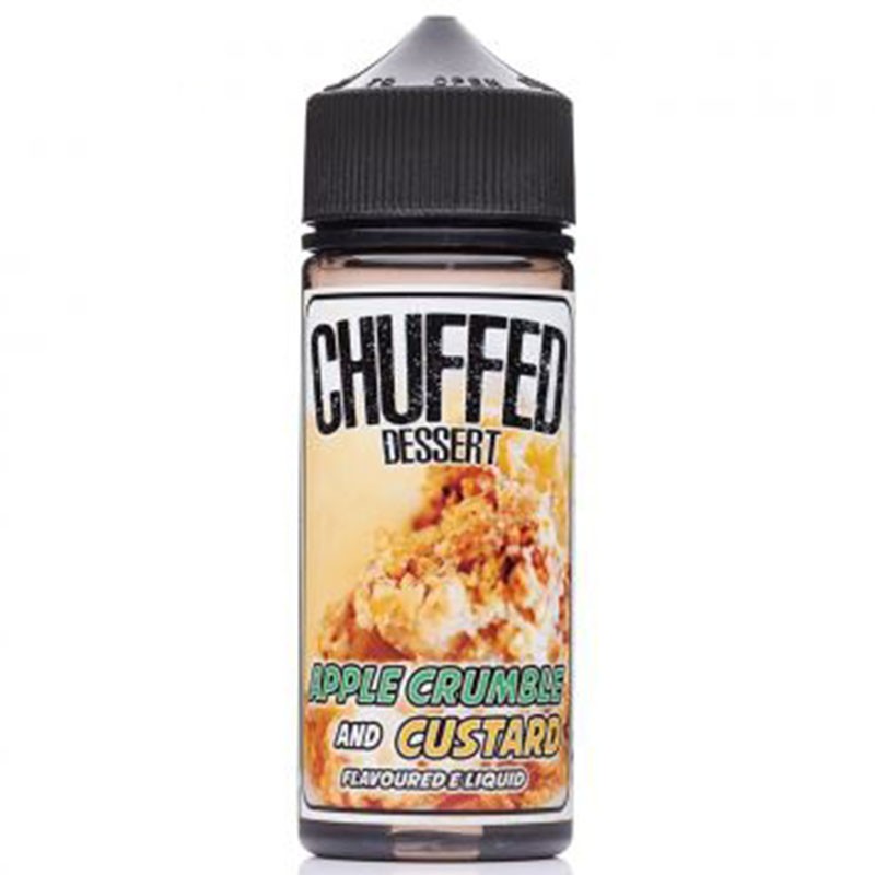 Chuffed Dessert - Apple Crumble and Custard 0mg 100ml – Vapin Loud